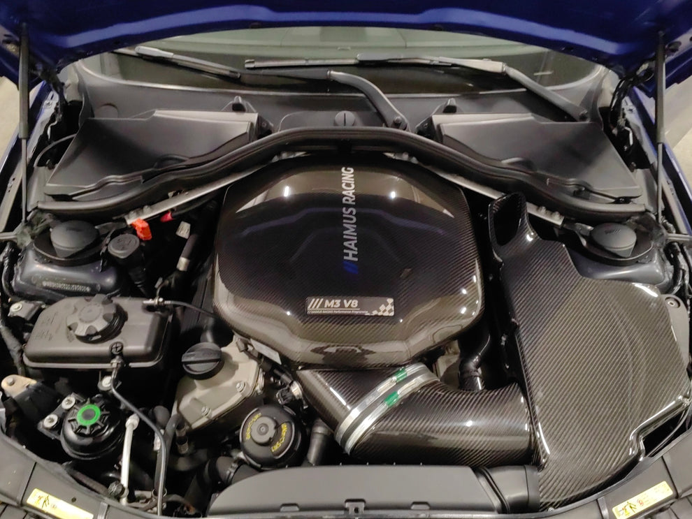 Haimus Racing E9X M3 Prepreg Carbon Fiber Plenum Induction System ...